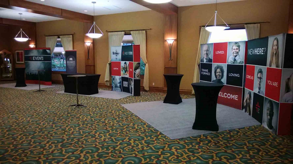 Photos | Portable Welcome Areas