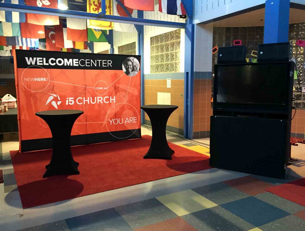 Photos | Portable Welcome Areas