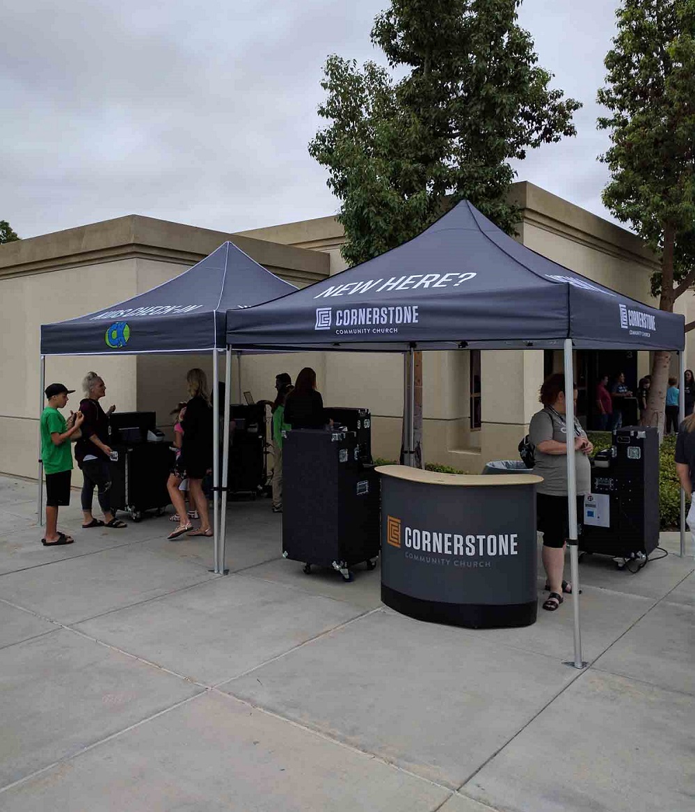 Photos | Portable Welcome Areas
