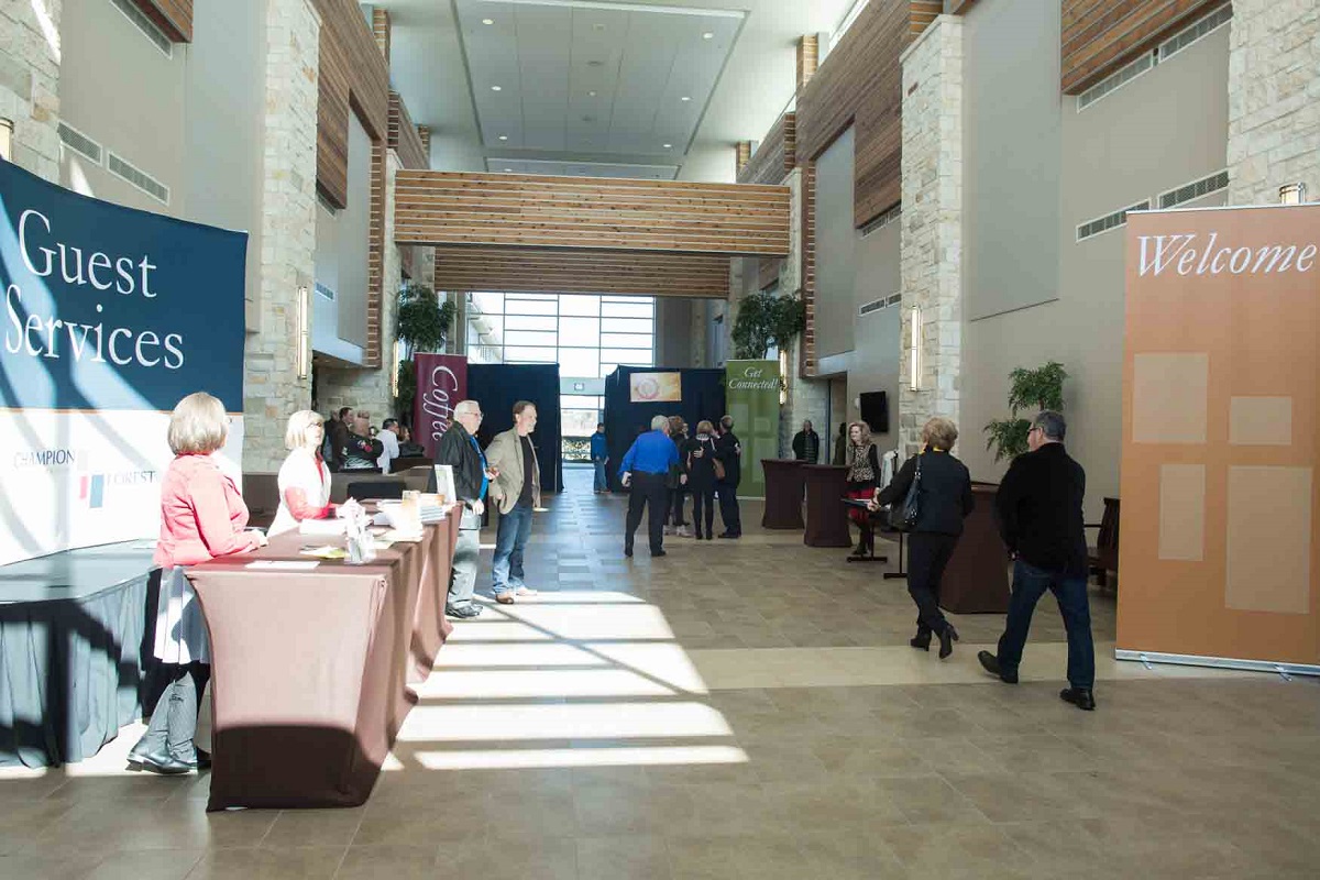 Photos | Portable Welcome Areas