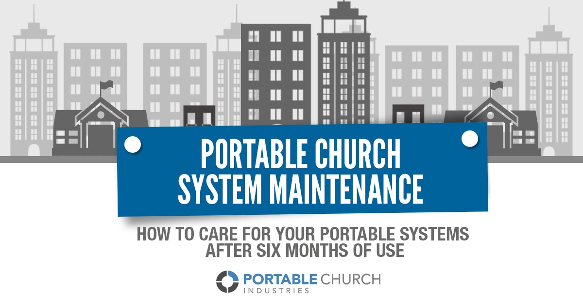 Portable Church System Maintenance | Free Infographic | Portable Church ...