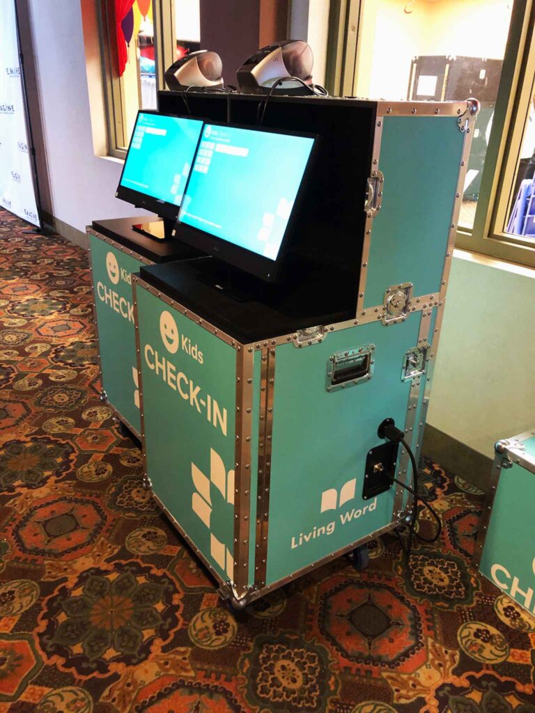 Check-in Kiosk Product Page | Portable Church Industries